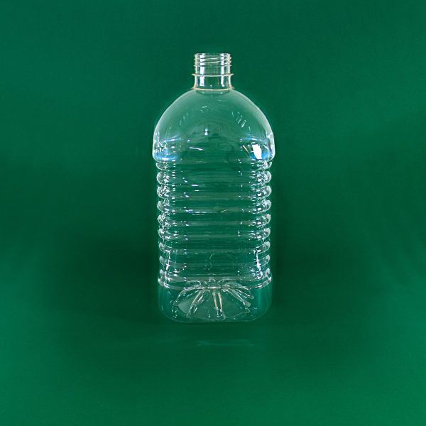 Botella 5000 Ml Cristal (Cuadrada) 50pzs - Compañia de Plásticos